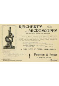 REICHERT Carl 1851-1922 - Histoire du microscope
