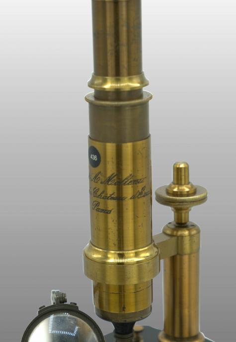 MOLTENI Alfred 1863 inv 436 - Histoire du microscope