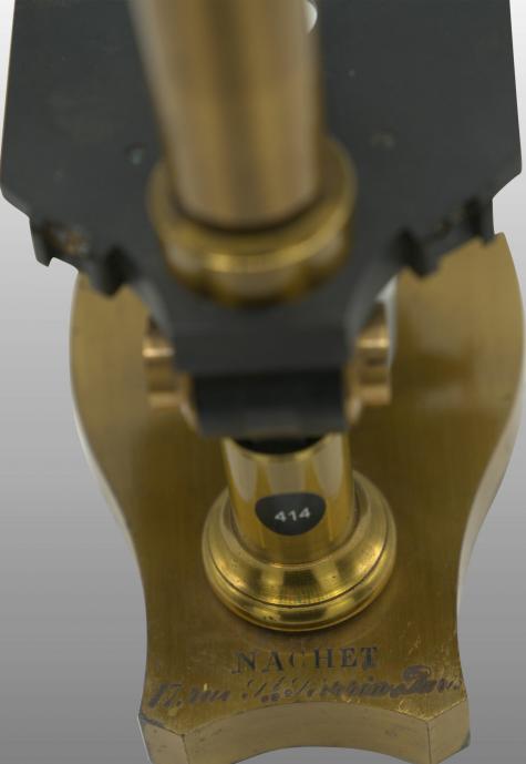 Nachet et Fils inv 414 - Histoire du microscope